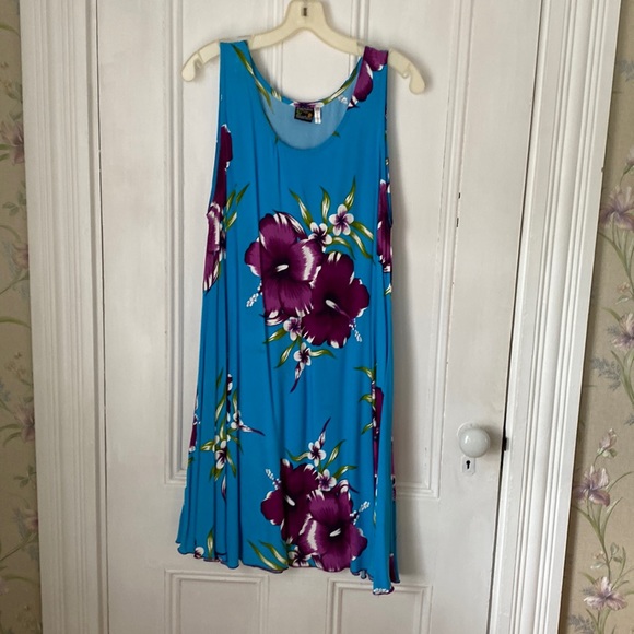 Dresses | Hawaiian Pull On Cover Up Sun Dress | Poshmark